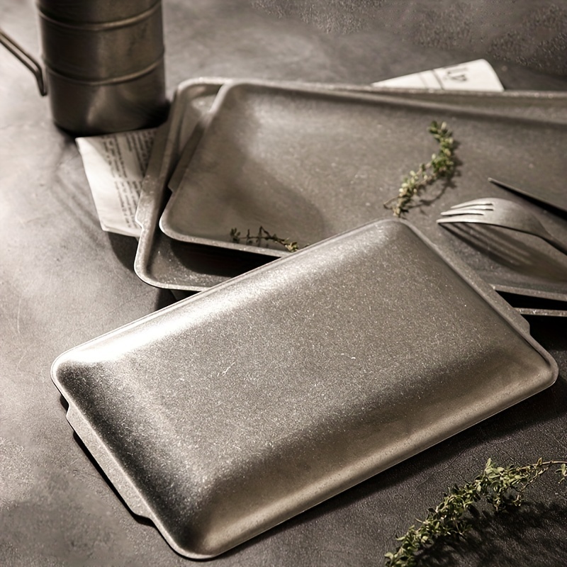 Retro Dinner Plate Vintage High end Serving Tray Food Grade - Temu ...