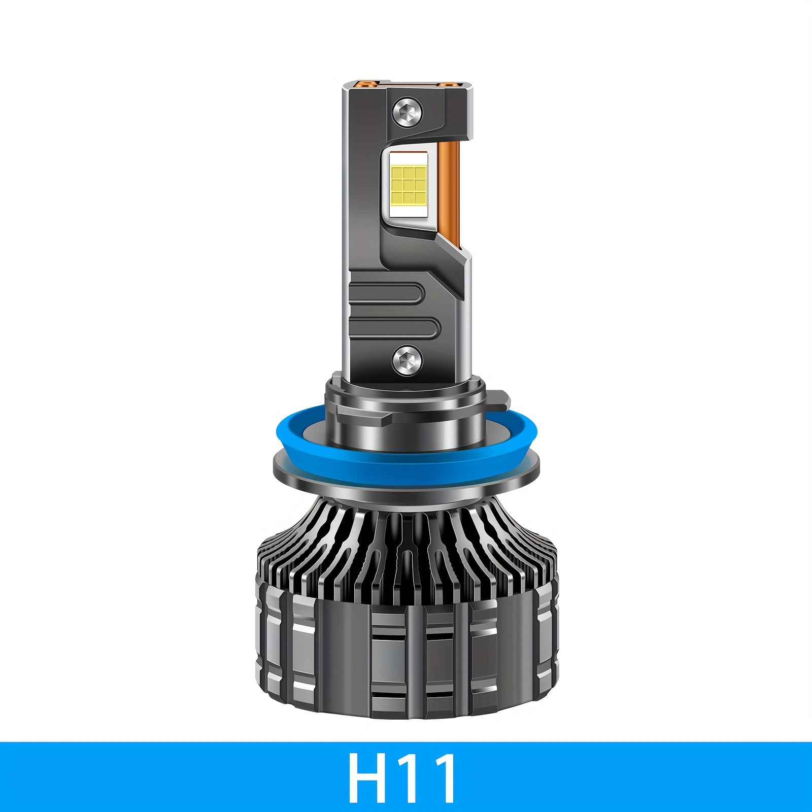 Senrobo Super Bright Led Car Headlight Bulbs 1:1 Size H1 H4 - Temu ...