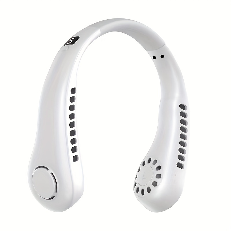 Portable Neck Fan Hands free Bladeless Fan 360° Cooling - Temu Canada