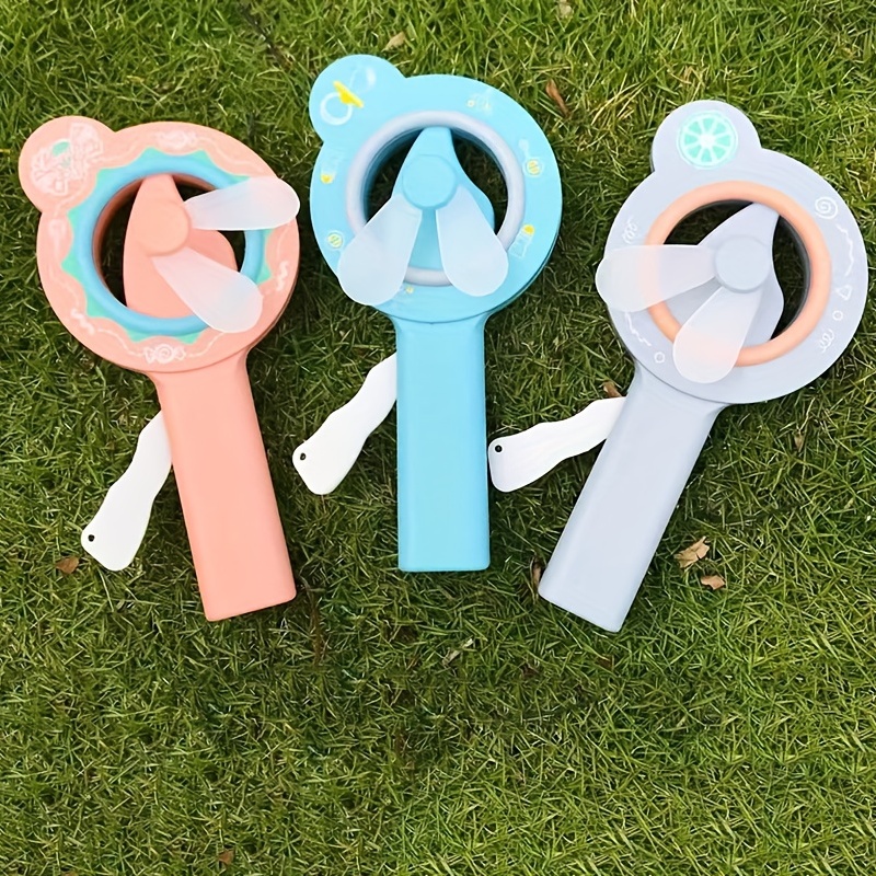1pc Assorted Varieties Hand Held Hand Cranked Small Fan Must - Temu ...
