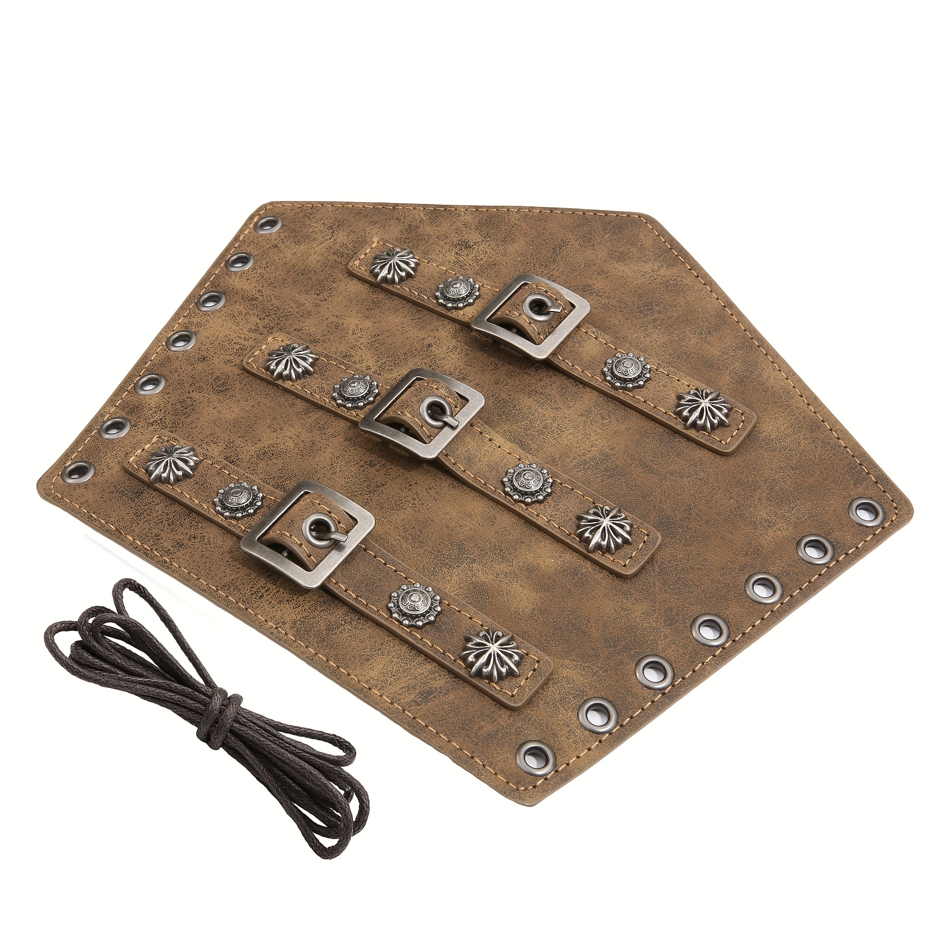 1pc Mens Medieval Vintage Knight Wrist Guard Cosplay Stage Costume ...