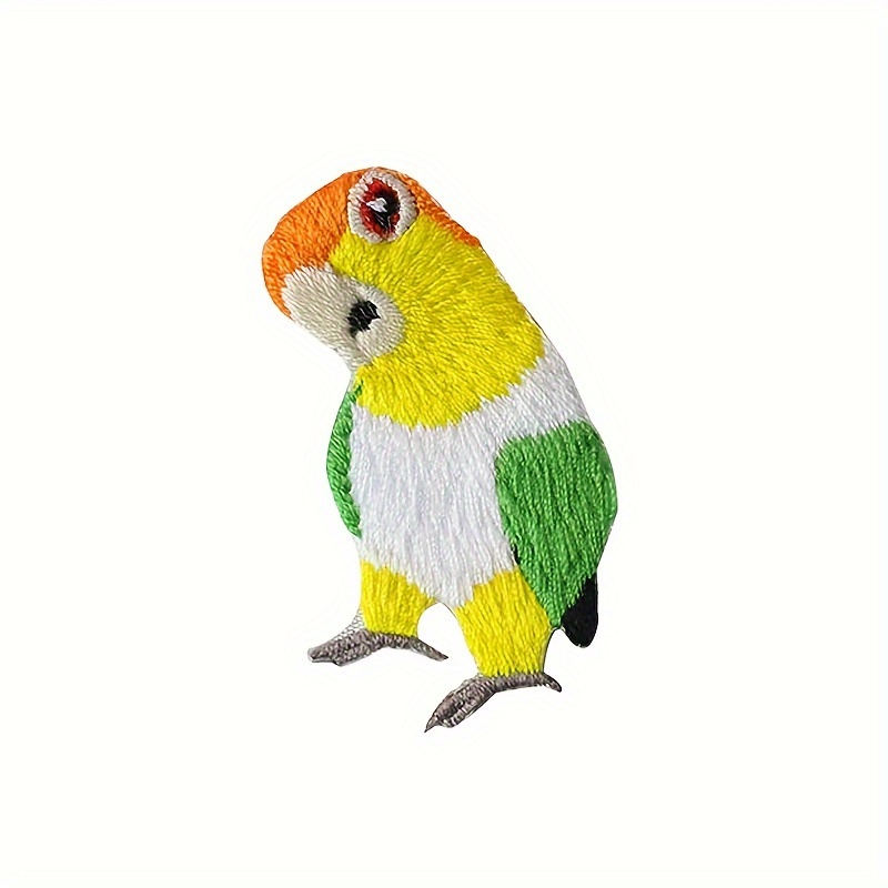 Cute Parrot Embroidered Cloth Patch Self adhesive Patch - Temu United ...