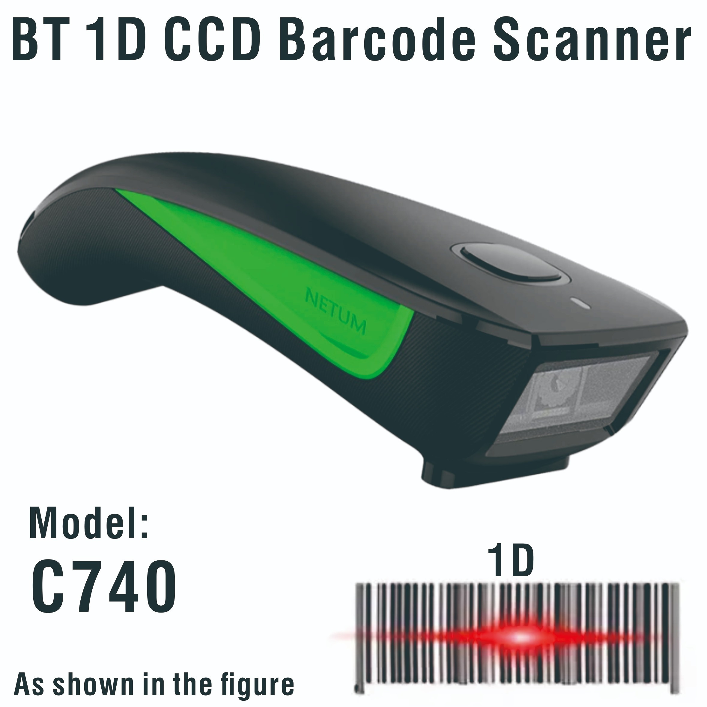 Wireless Barcode Scanner 3 In 1 Portable Pocket Small 1d 2d Bar Code ...