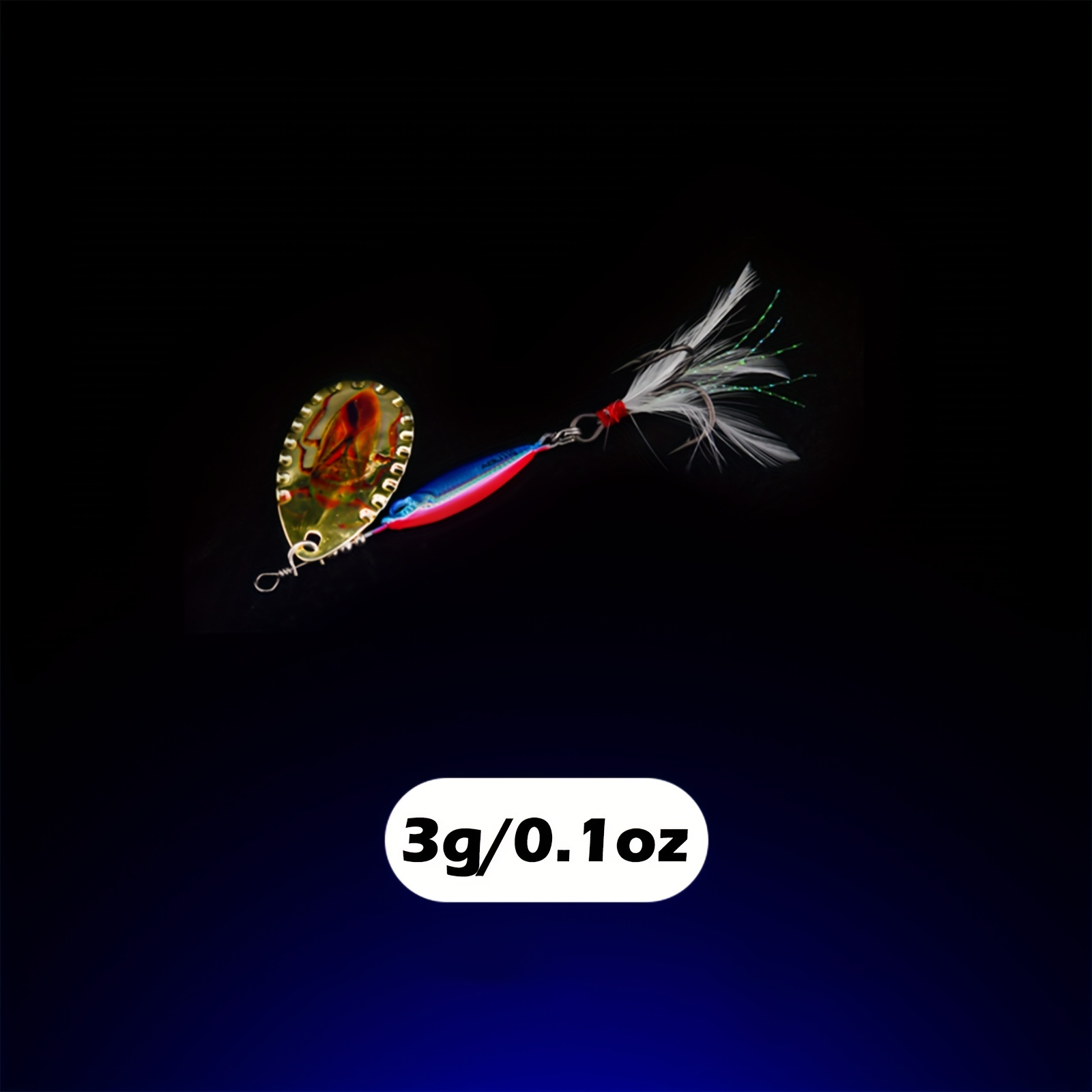 Abu Garcia Colorful Sequin Spoon Fishing Lure Artificial - Temu United ...