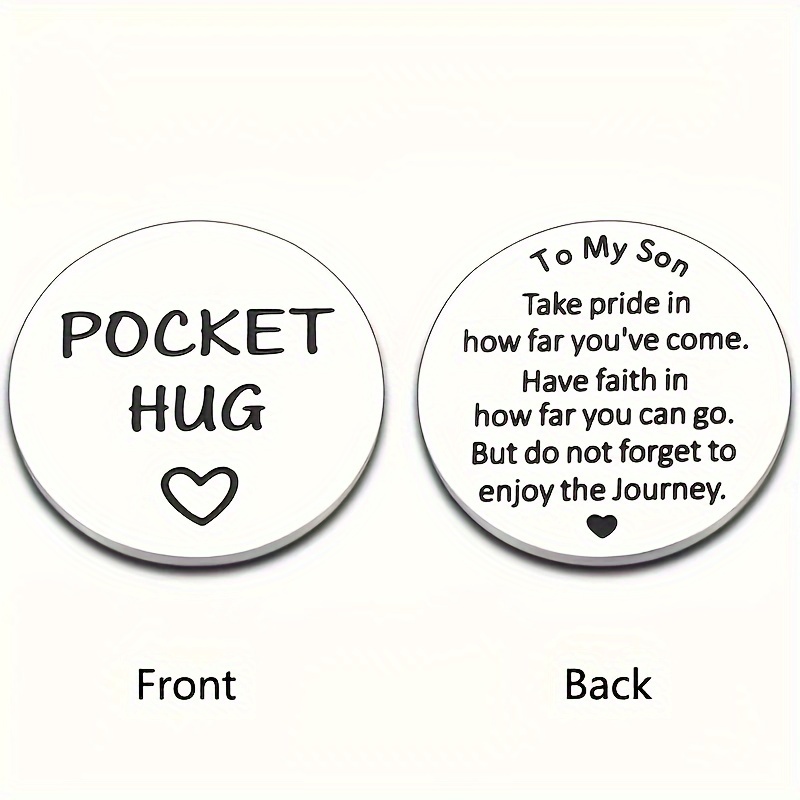 Pocket Hug Token Graduation Gifts Birthday Gifts Son Back - Temu Australia