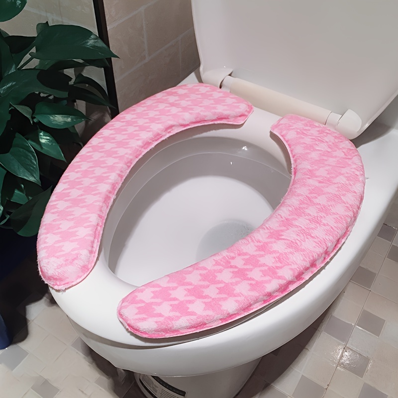 1pc Toilet Seat Cushion Household Winter Stick High End - Temu United ...