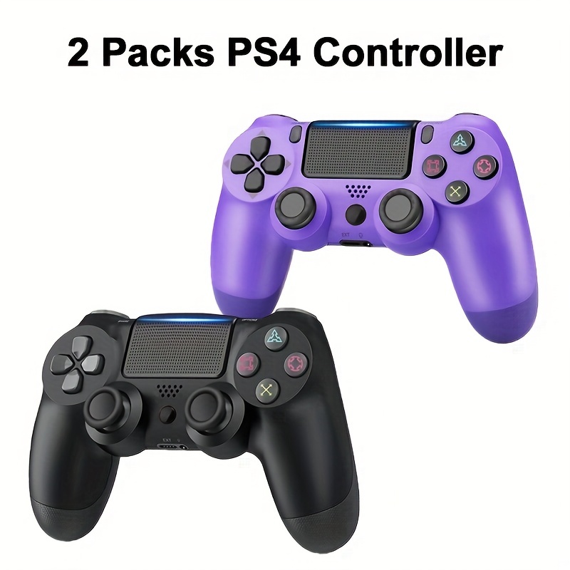 Wireless Controller Ps4 Controller Led Light 2 Motors - Temu Australia