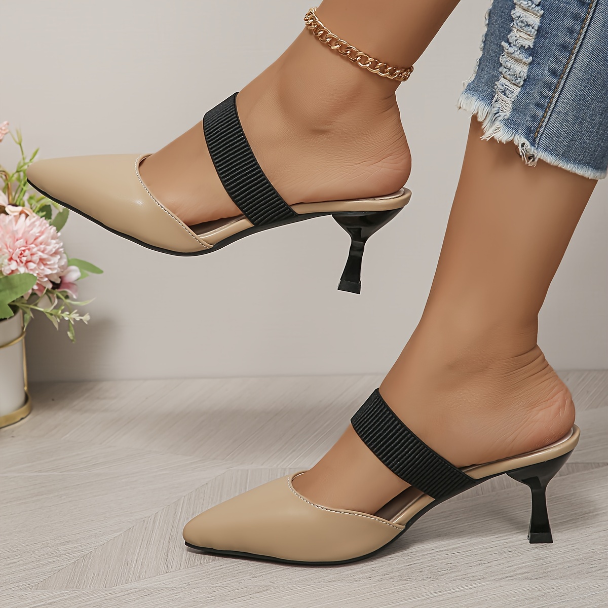 Trendy Stiletto Heels Women s Elegant Point Toe Dress Pumps - Temu ...