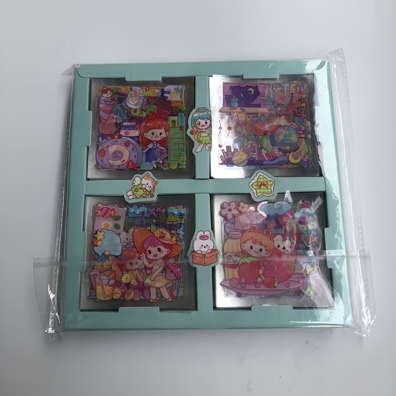 Cute Cartoon Stickers Goo Goo Card Stickers Party Diy - Temu Canada