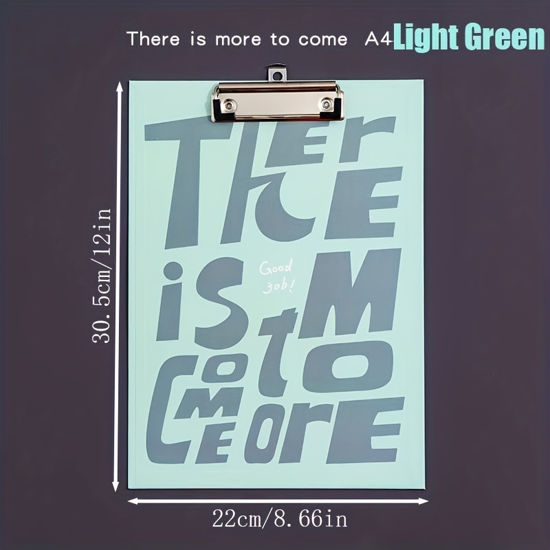 Thickened File Folder With Graffiti Text Design, Equipped With A Clip ...