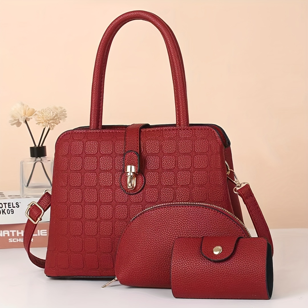 Fashion Top Handle Bag Trendy Crossbody Bag Women's Casual - Temu ...