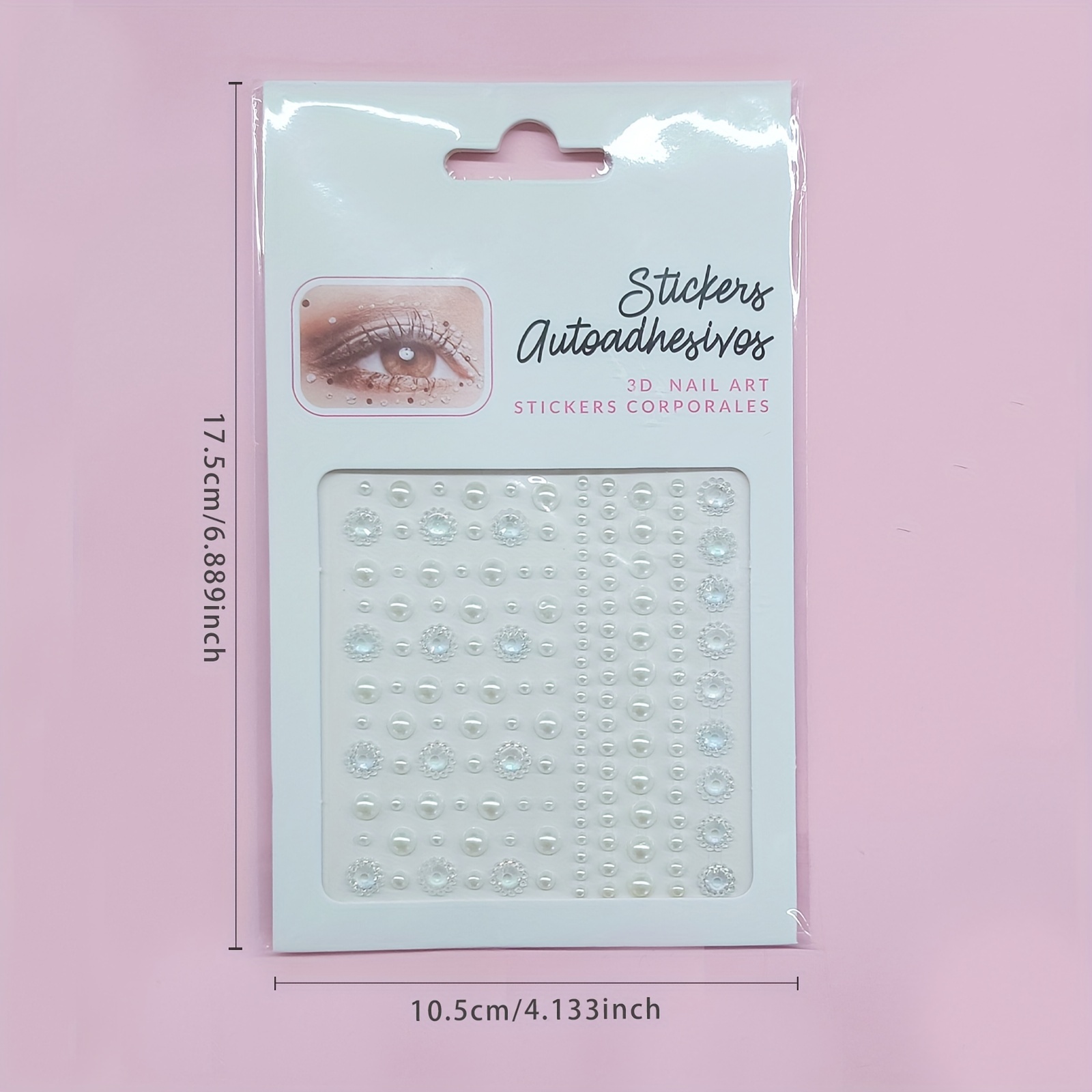 Girl Group Drill Stickers Face Eye Stage Glitter - Temu United
