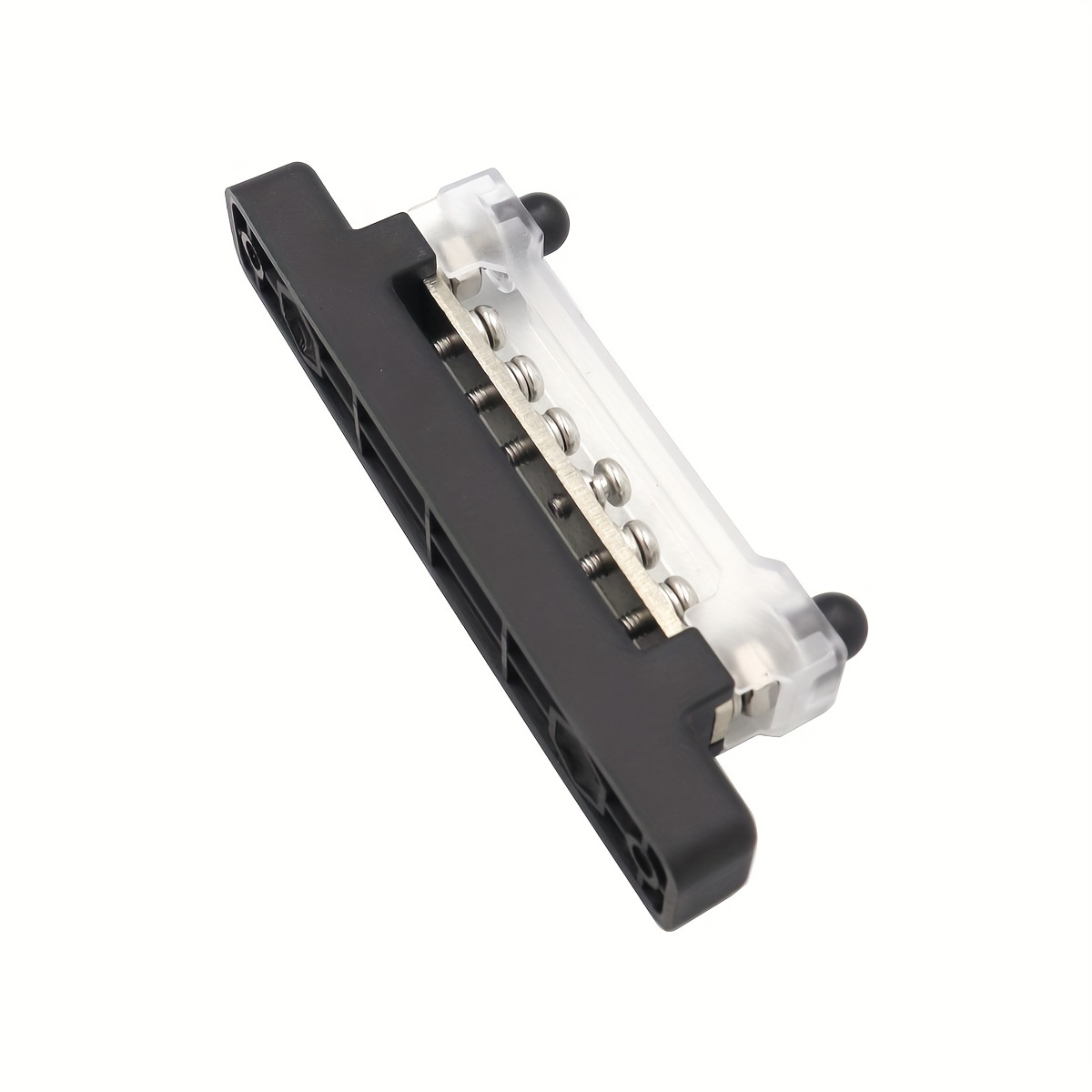 1 팩 6 터미널 배전 블록 버스 바 48v 150a 자동차 보트 용 전원 접지 분배 링 터미널 쌍이있는 해 Temu