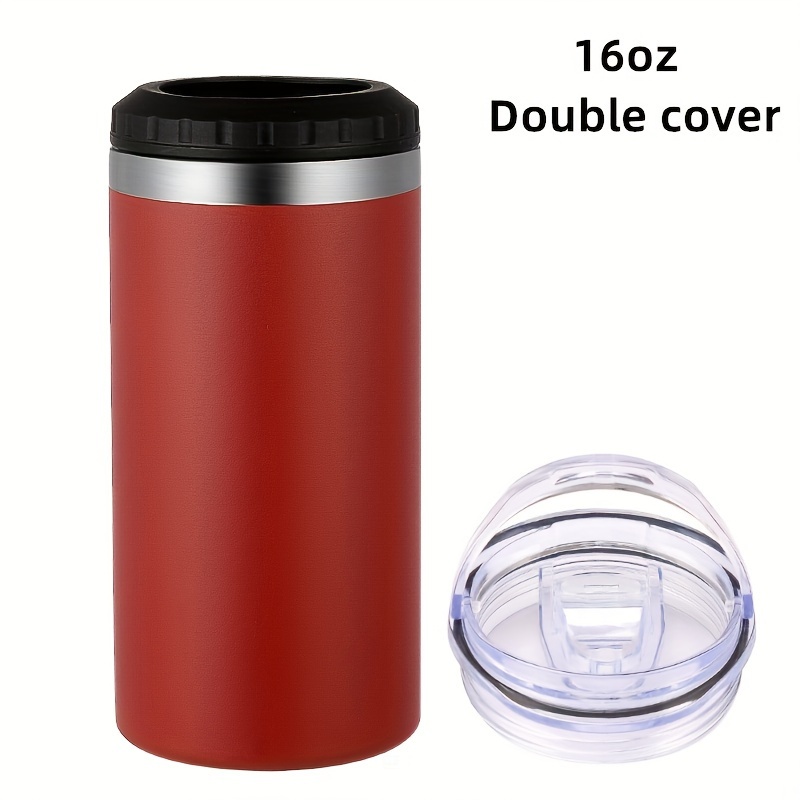 Cooler 2 Lids Stainless Steel Tumbler Vacuum Water Cups - Temu Denmark