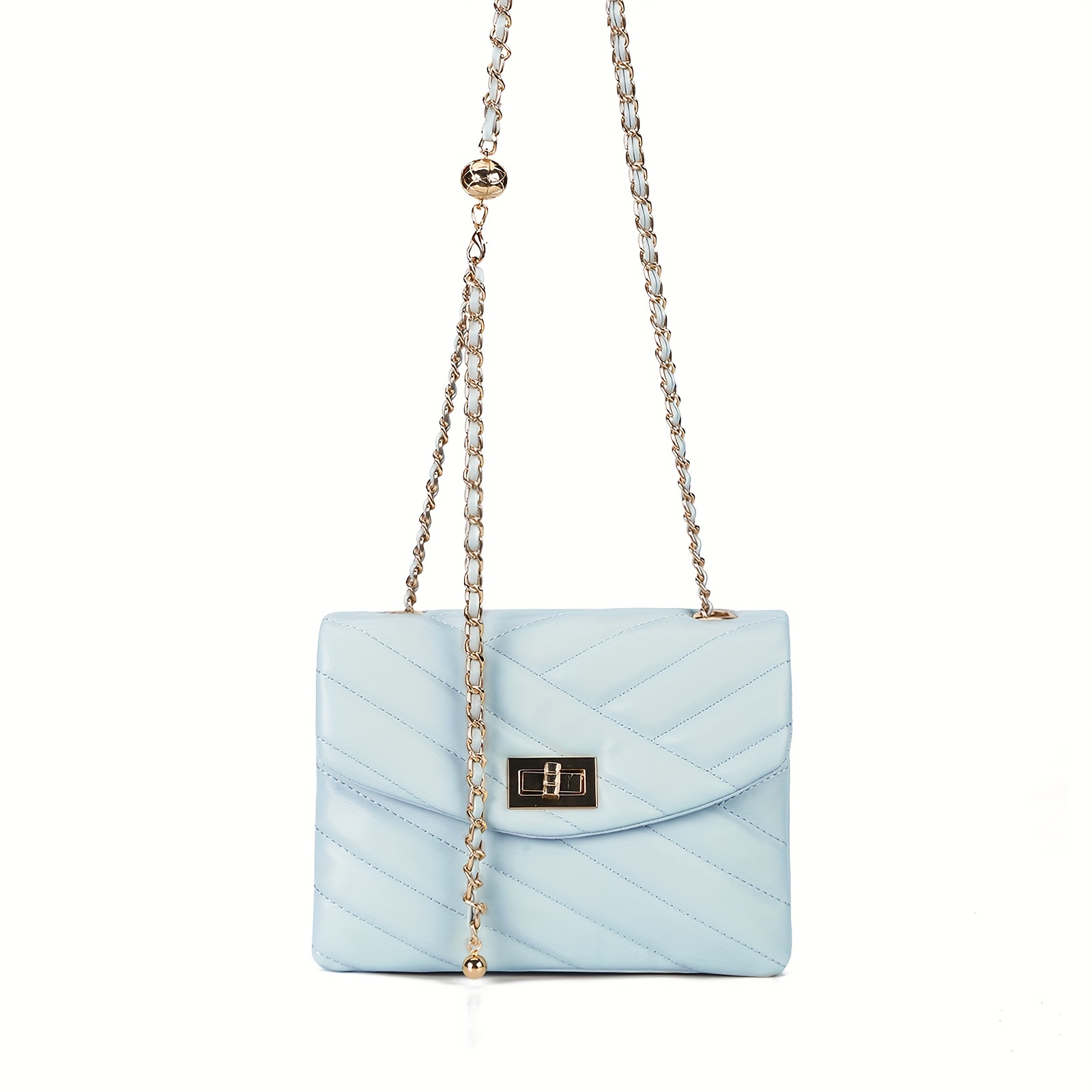 Fashion Quilted Crossbody Bag Trendy Flap Shoulder Bag - Temu Philippines