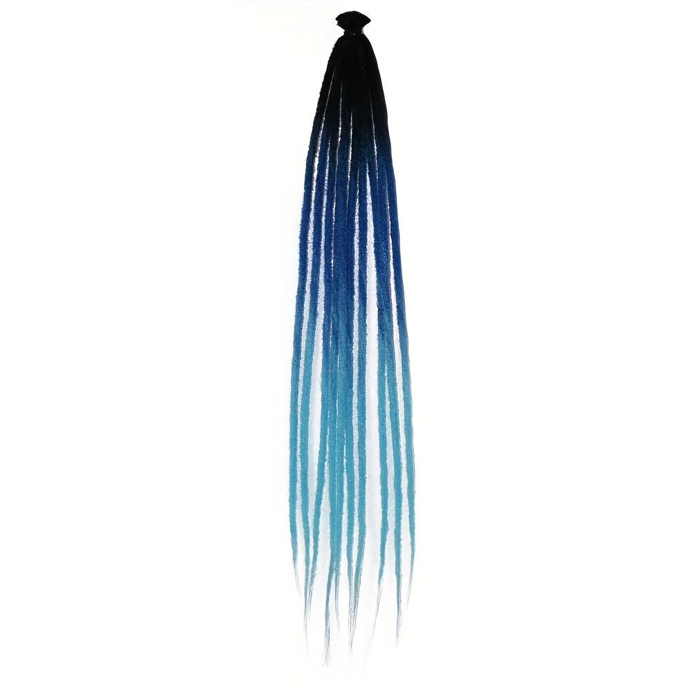 Colorful Dreadlock Extensions 10roots Synthetic Braids Soft - Temu ...