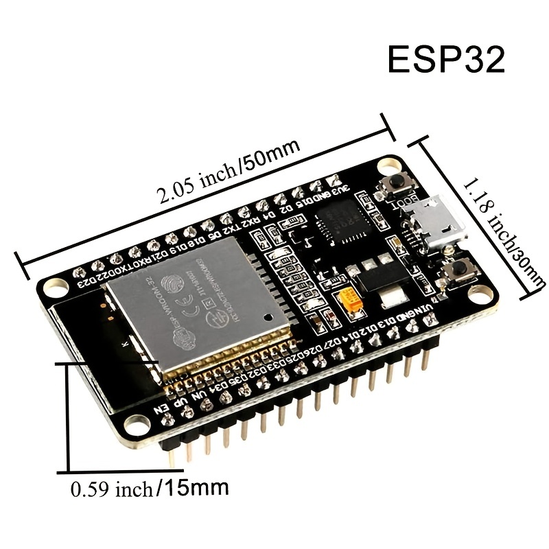 30p Esp32 Development Board 2 Function Microcontroller For Arduino 6680