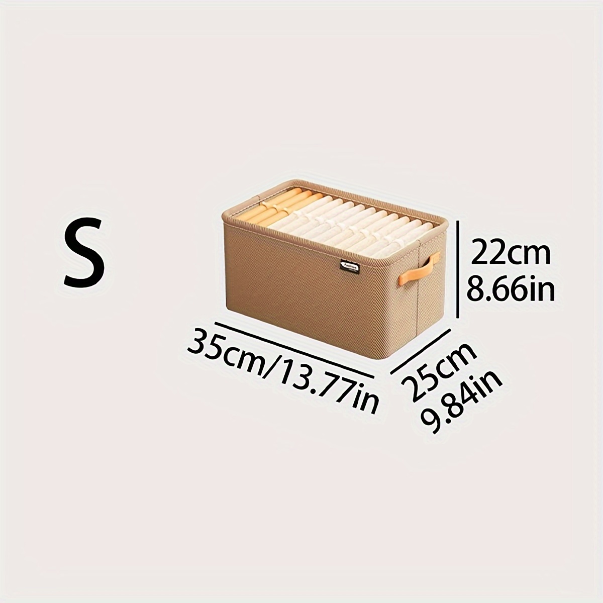 Storage Baskets Organizing Fabric Storage Basket Shelves - Temu United ...