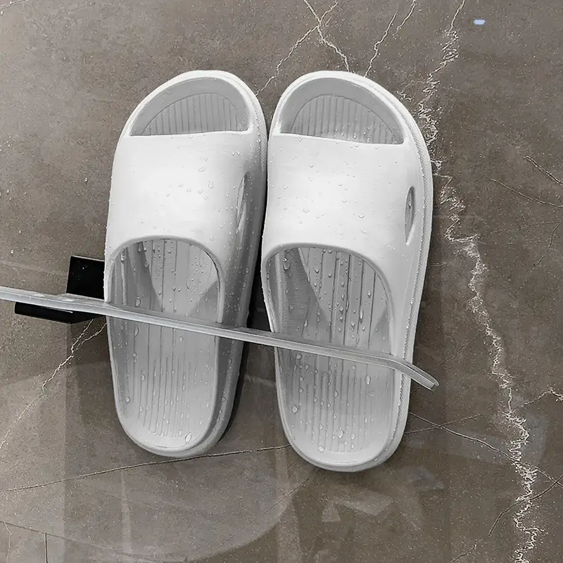 Solid Eva Slides Men S Non Slip Quick Drying Open Toe Temu Canada