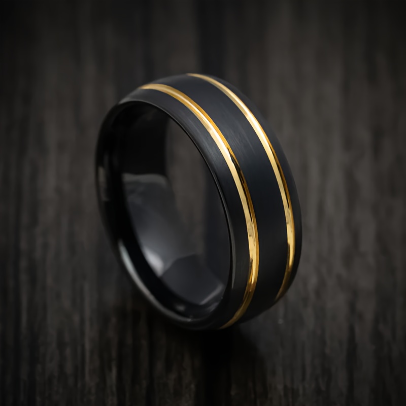 Luxurious Jewelry Accessories Black 304 Stainless Steel - Temu United ...