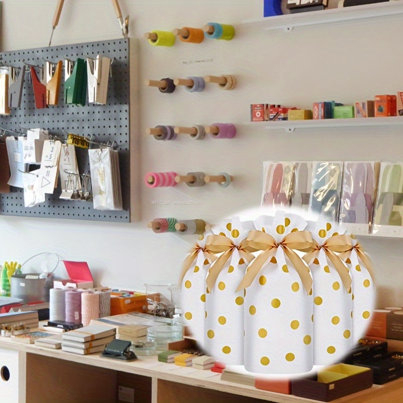 Drawstring Candy Bag Plastic Gift Bag Drawstring Cookie Bag - Temu