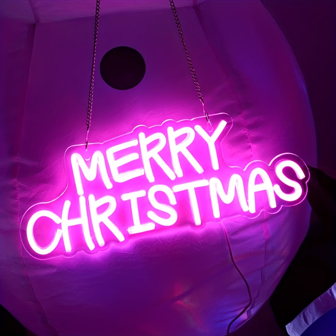 Merry Christmas Led Neon Sign Usb Home Office Classroom - Temu