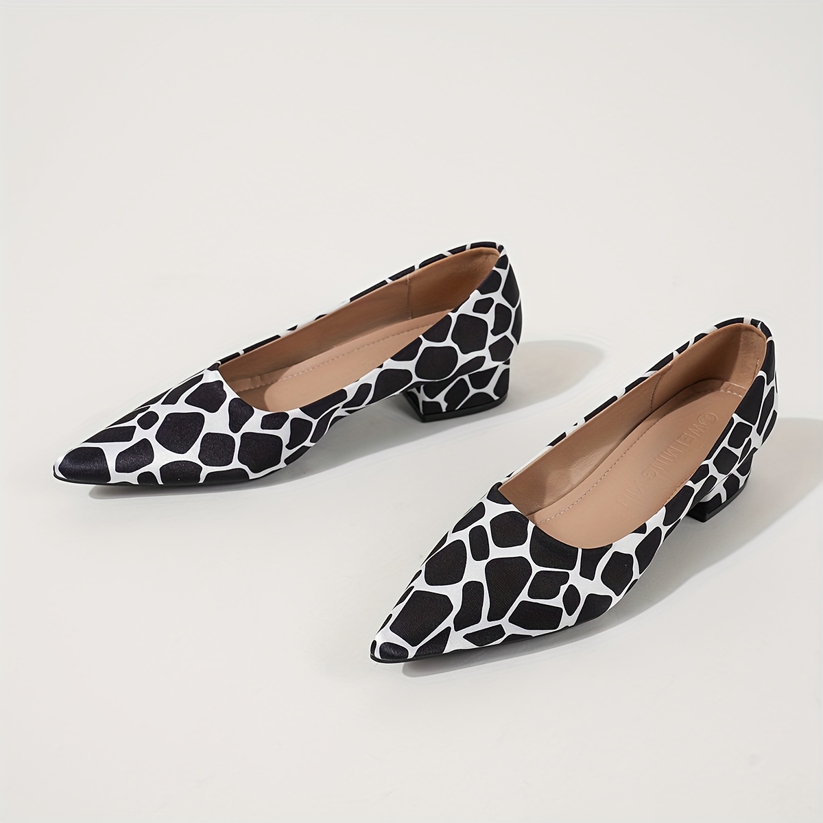 Women s Leopard Print Pumps Soft Sole Casual Shallow Mouth - Temu ...