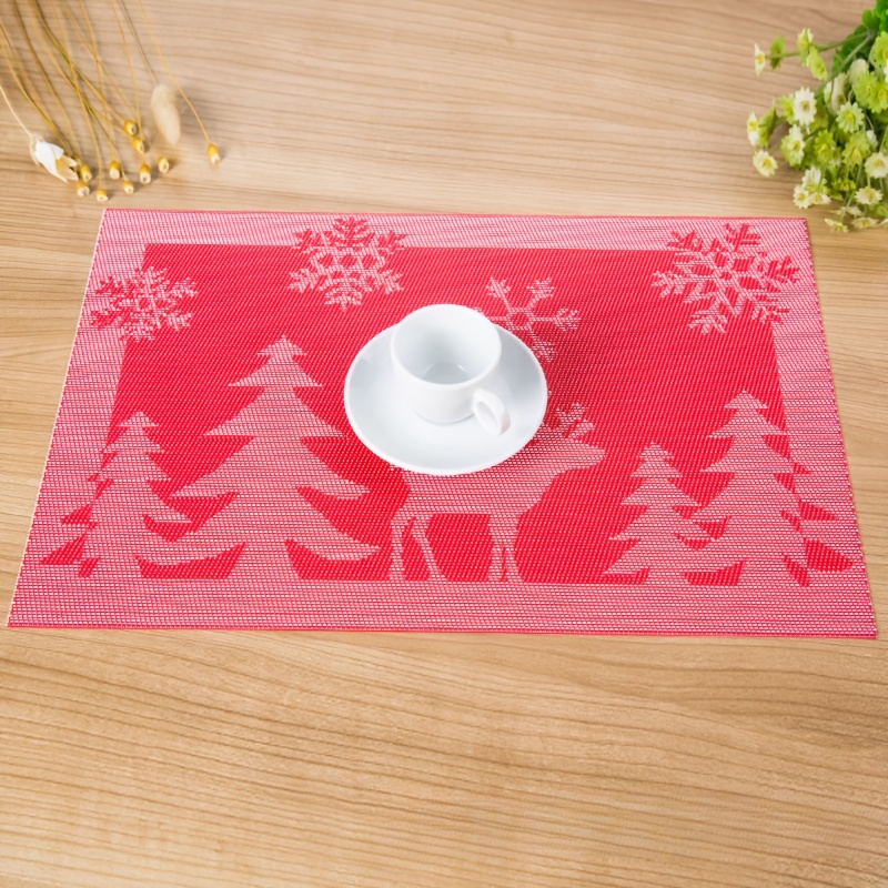 Placemat Cup Mat Creative Coffee Mat Pvc Washable Placemat - Temu New ...