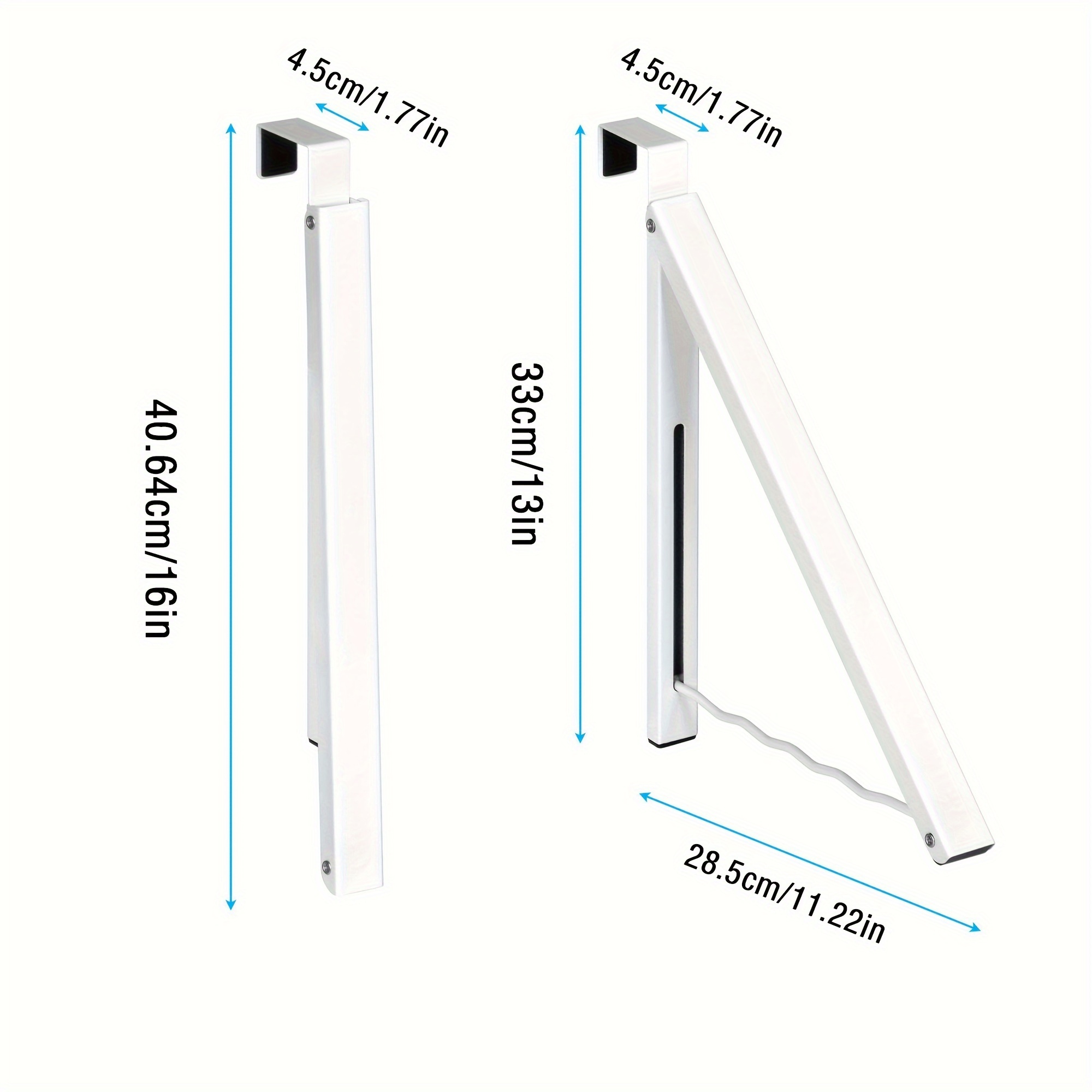 Punch free Door Back Hook Folding Invisible Retractable - Temu Australia