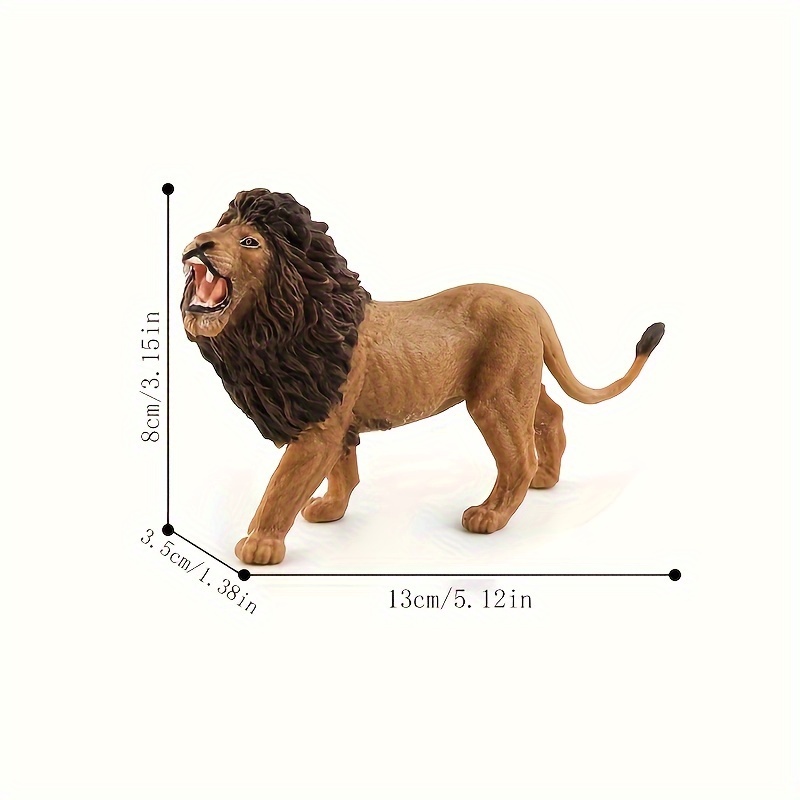 Simulation Wild Animal Models Lion Super Realistic Animal - Temu Canada
