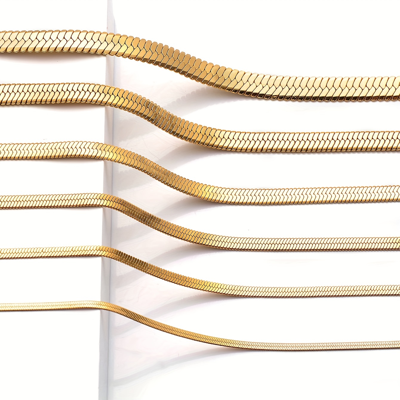 Hip Hop Trend match Blade Chain Golden Style Men Women - Temu United ...