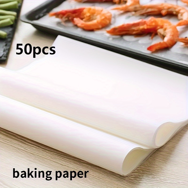 50 100 200pcs Baking Paper 6 8 Inch Precut Non Stick Parchment Paper ...