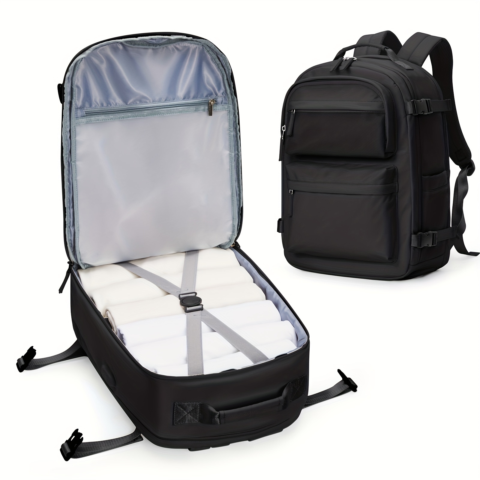 Travel Backpack Women Men Carry Backpack Waterproof Laptop - Temu ...