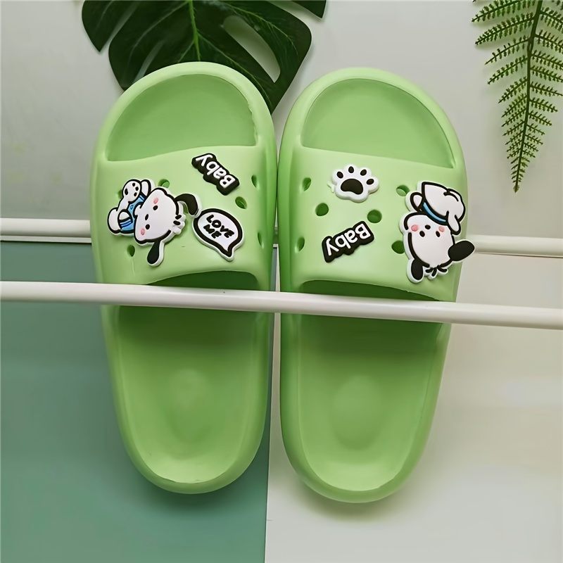 Cute Cartoon Slippers Girls Non Slip Lightweight Open Toe - Temu United Kingdom