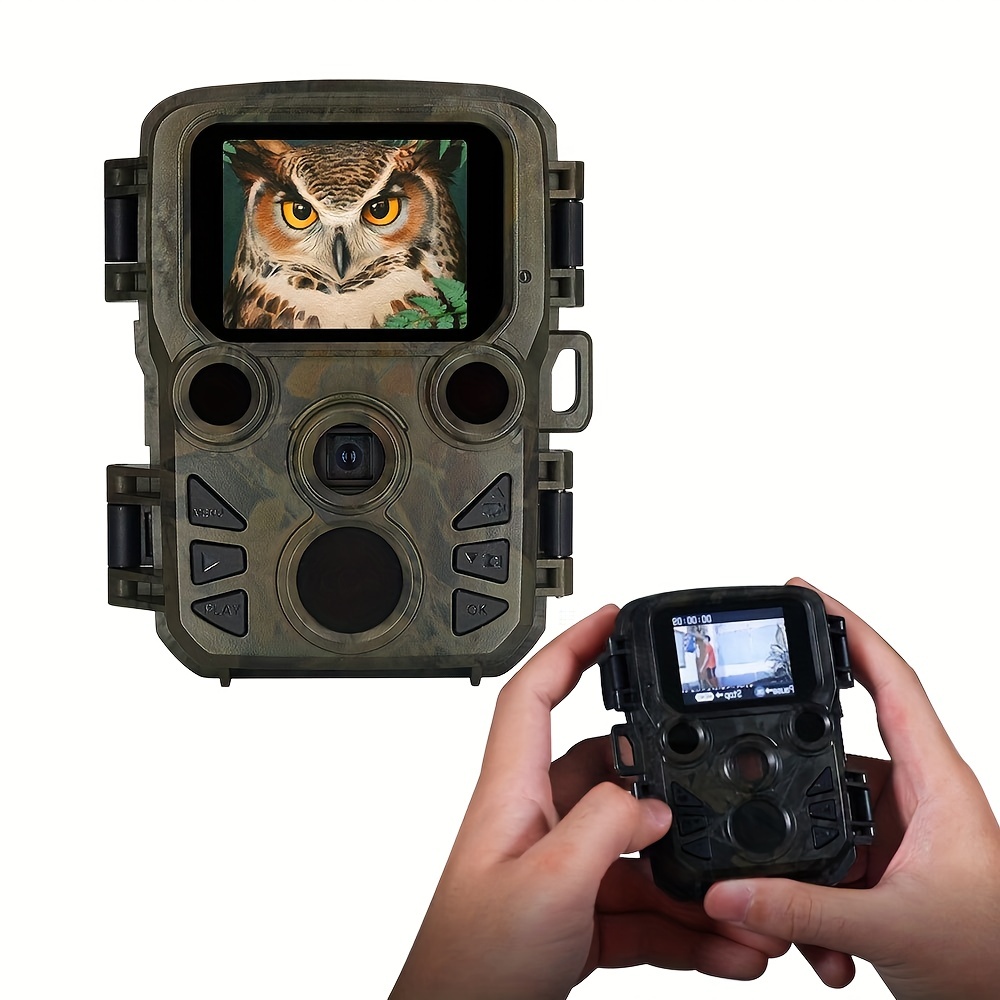 H5812 Mini Hunting Camera, Compact And Durable Trail Camera With Night ...