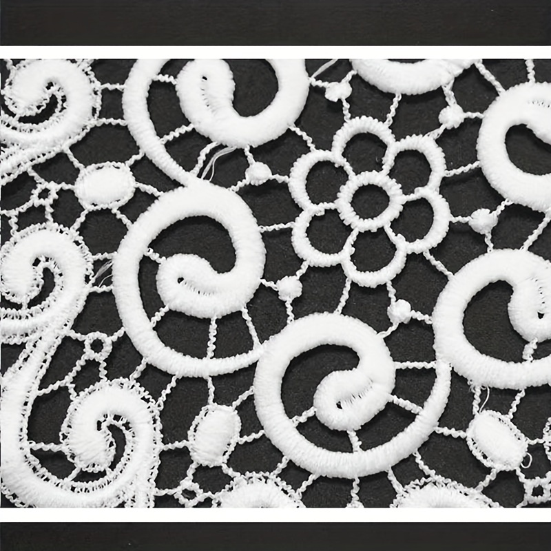 Polyester Placemats Flower Piece Flower Embroidery Coaster - Temu Norway