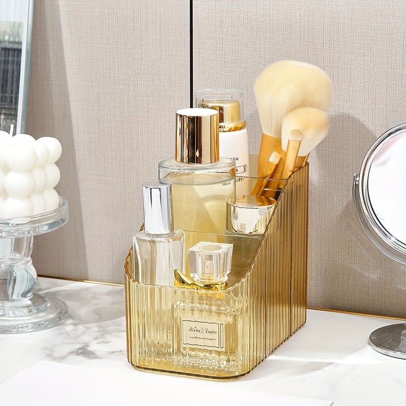 Transparent Makeup Storage Box Light Luxury Cosmetics - Temu Australia