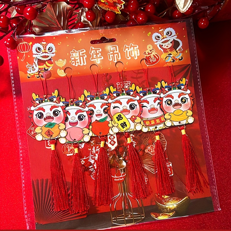 Spring Festival Decoration Dragon Year New Year Hanging - Temu United ...
