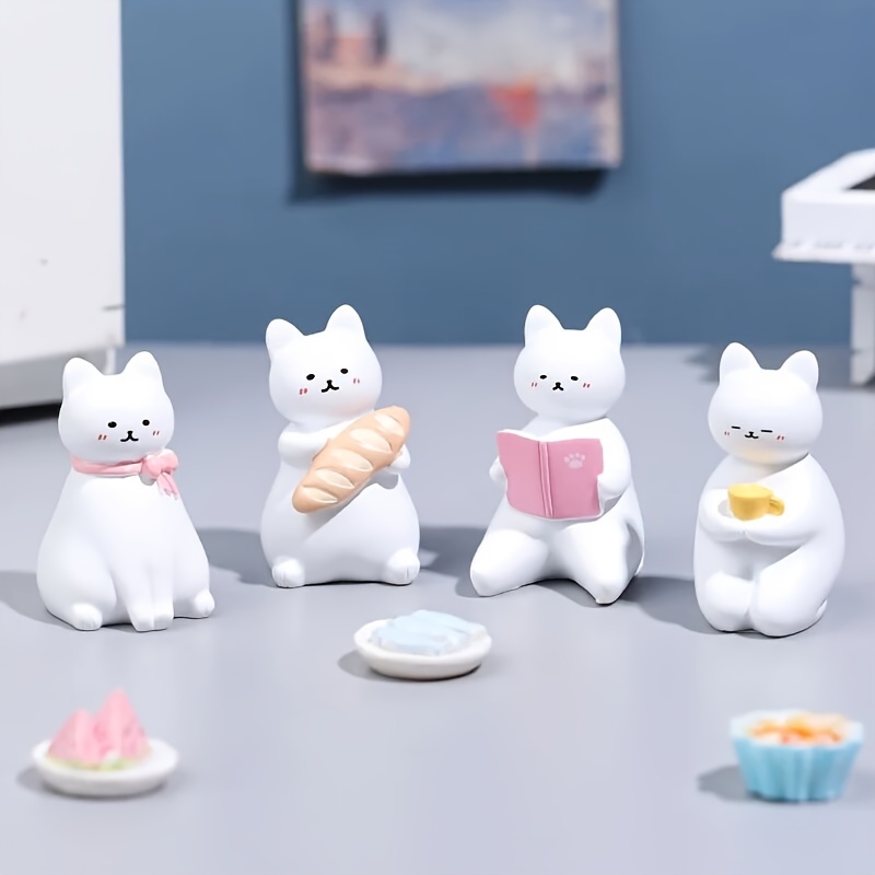 Kawaii Mini Cat Desktop Ornament Car Perfect Office Home - Temu Ireland