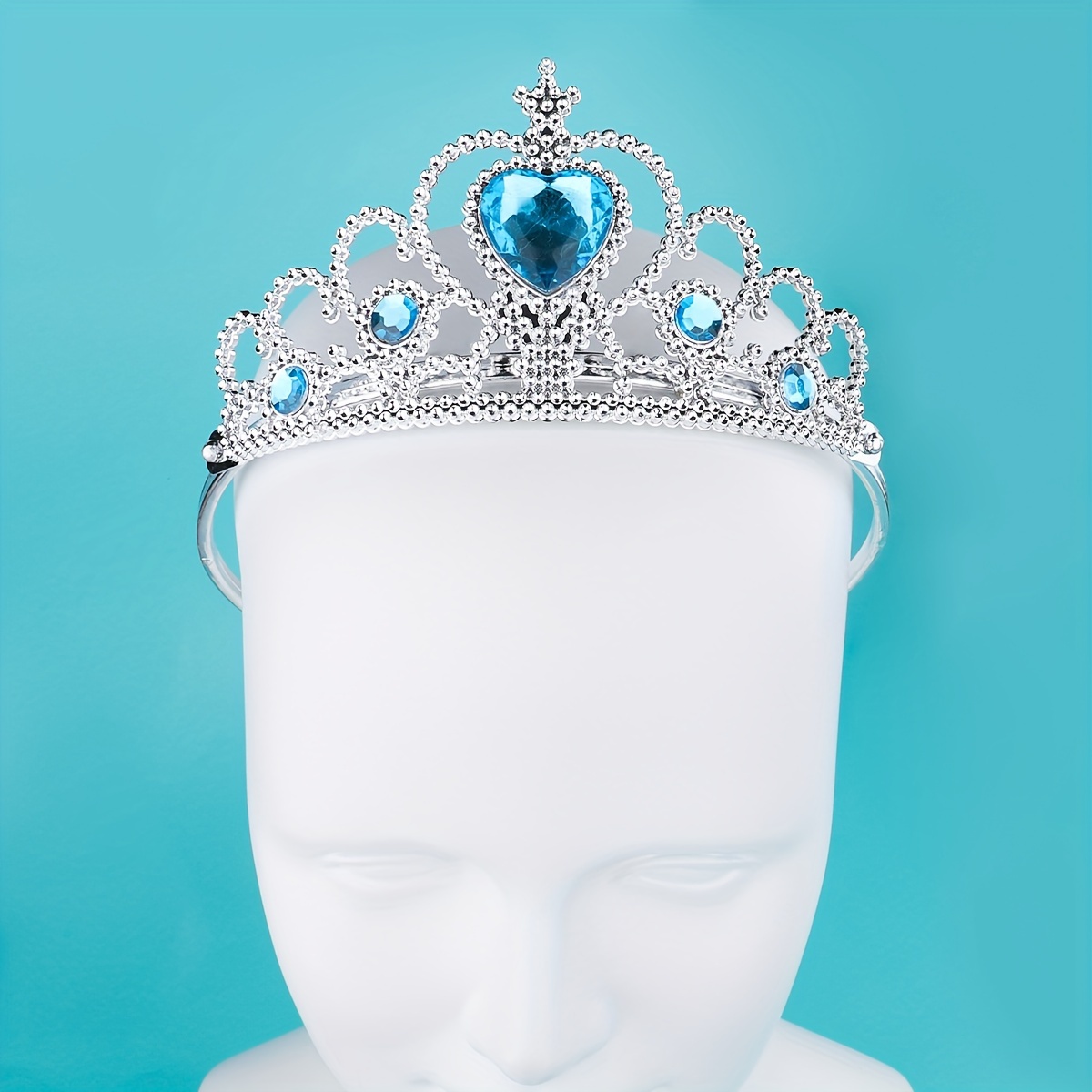 Princess Crown Wedding Crown Birthday Headband Hair - Temu Ireland