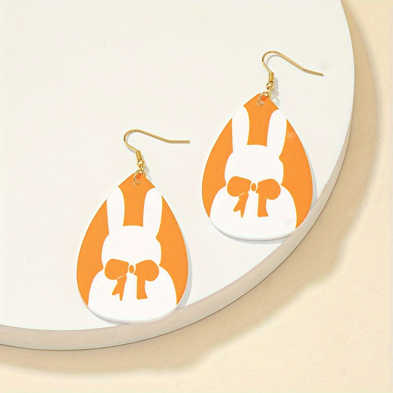 Drop Earrings Cute Rabbit Design Symbol Sweetness Fashion - Temu United ...
