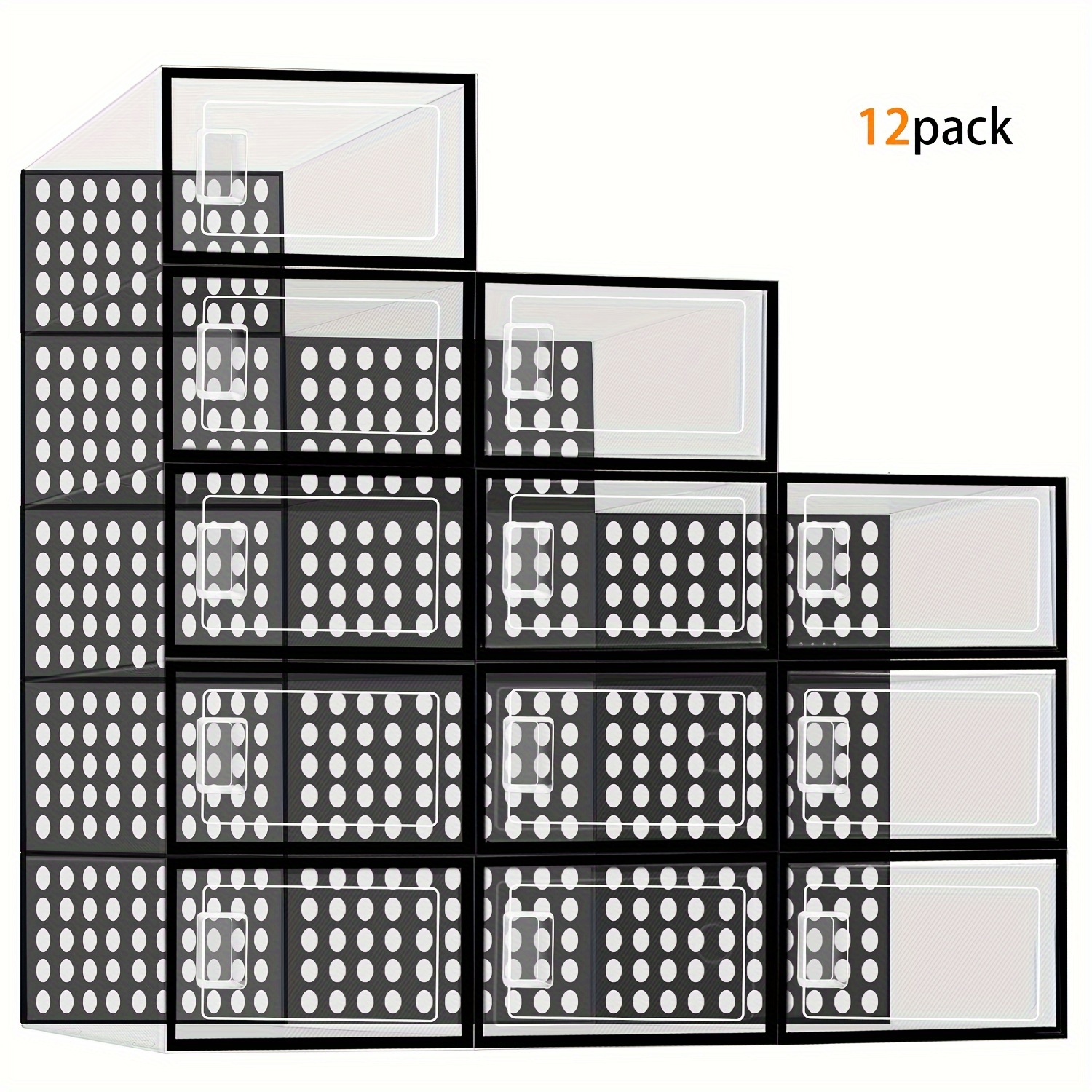 Thickened Shoe Boxes Door Foldable Stackable Free - Temu Australia