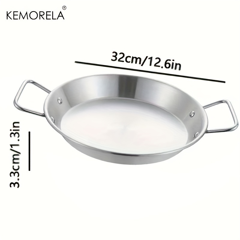 Seafood Pan Stainless Steel Frying Pan Portable Frying Pan - Temu Australia