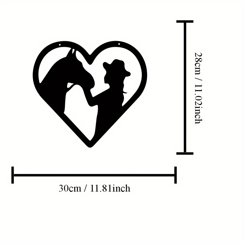 Metal Cowboy Map Wall Decor Metal Artwork Scene Decor Room - Temu Canada