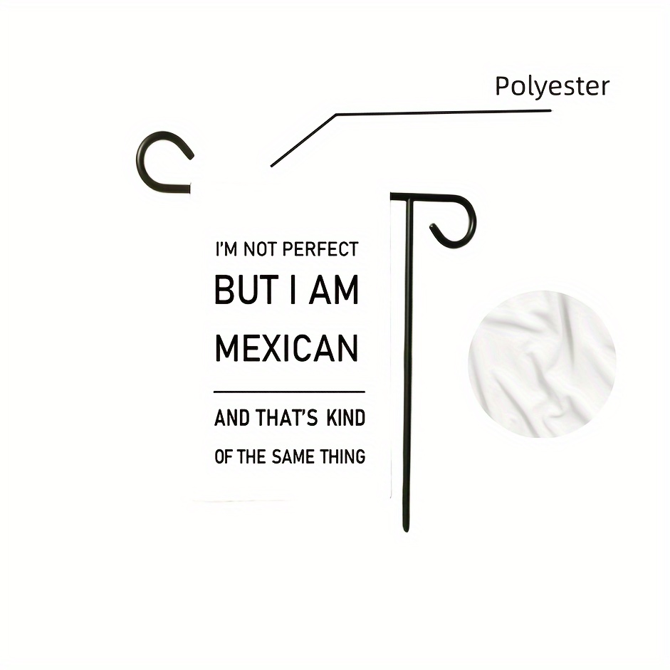 Mexican Series Garden Flag Double layer Thickened Polyester - Temu ...