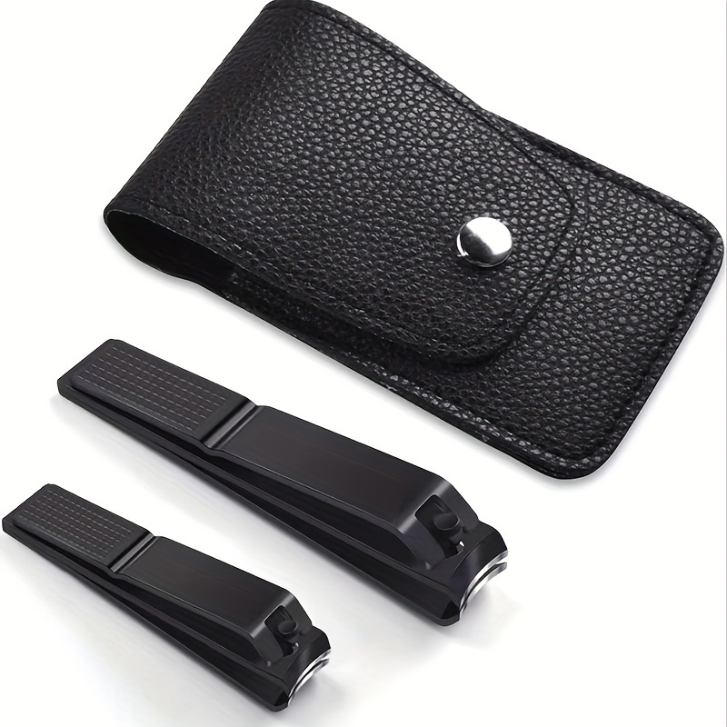 Nail Clippers Set Case Sharp Edge Fingernail Toenail Clipper - Temu New ...