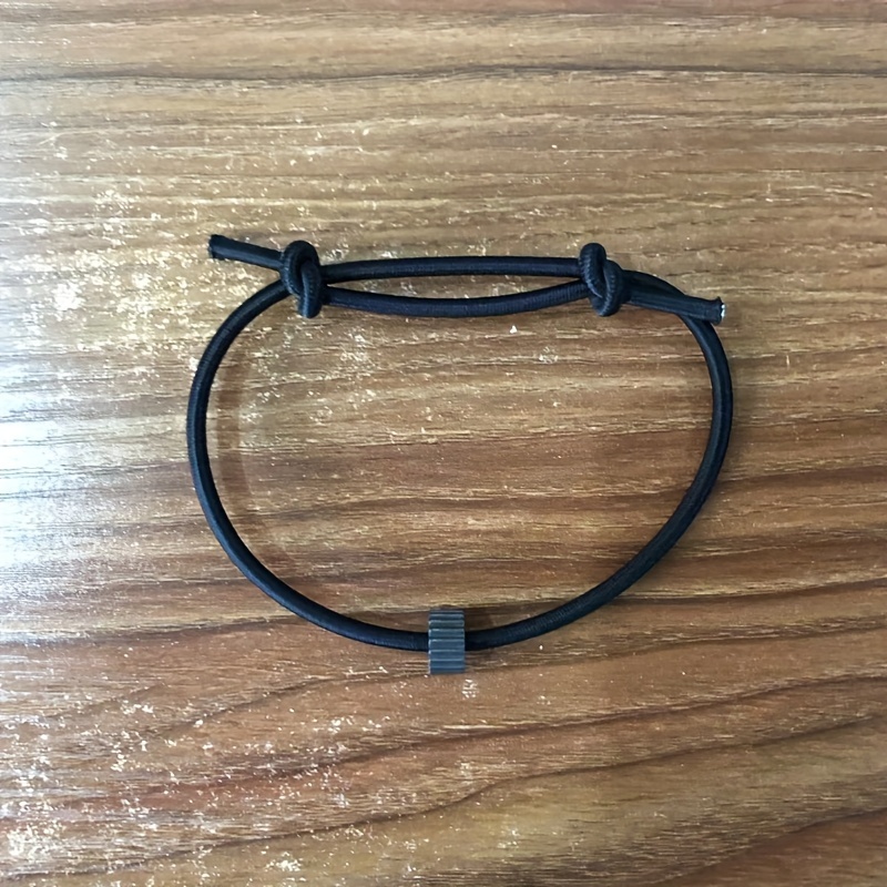 Tungsten Steel Bracelet Black Hand Rope Men Women Jewelry - Temu Ireland