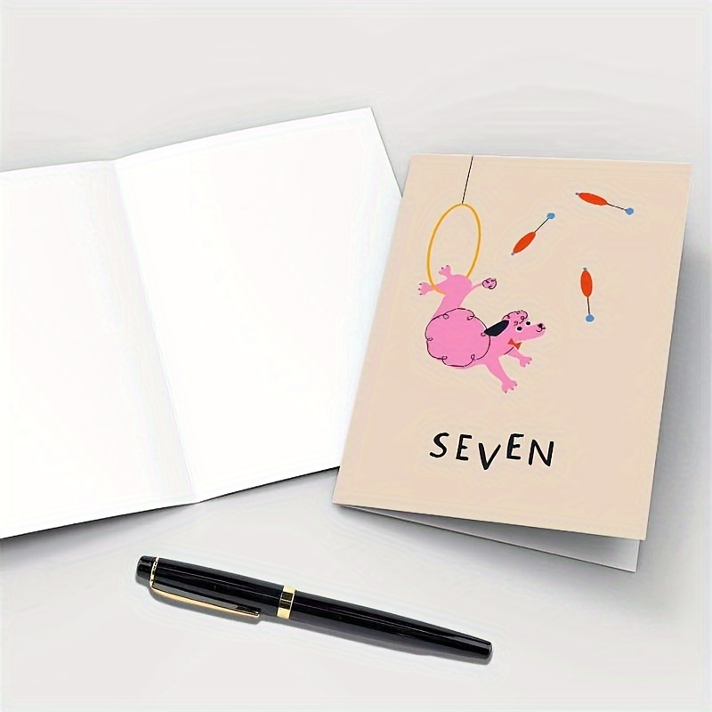 7th Birthday Card Birthday Card For 7 Year Old For Daughter - Temu
