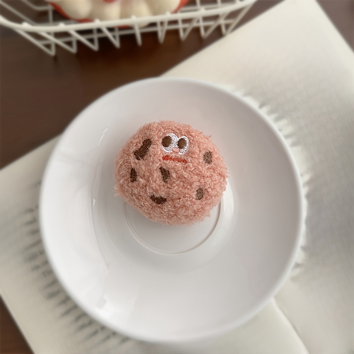 Adorable Soft Cotton Cartoon Happy Cookie Design Brooch - Temu United ...