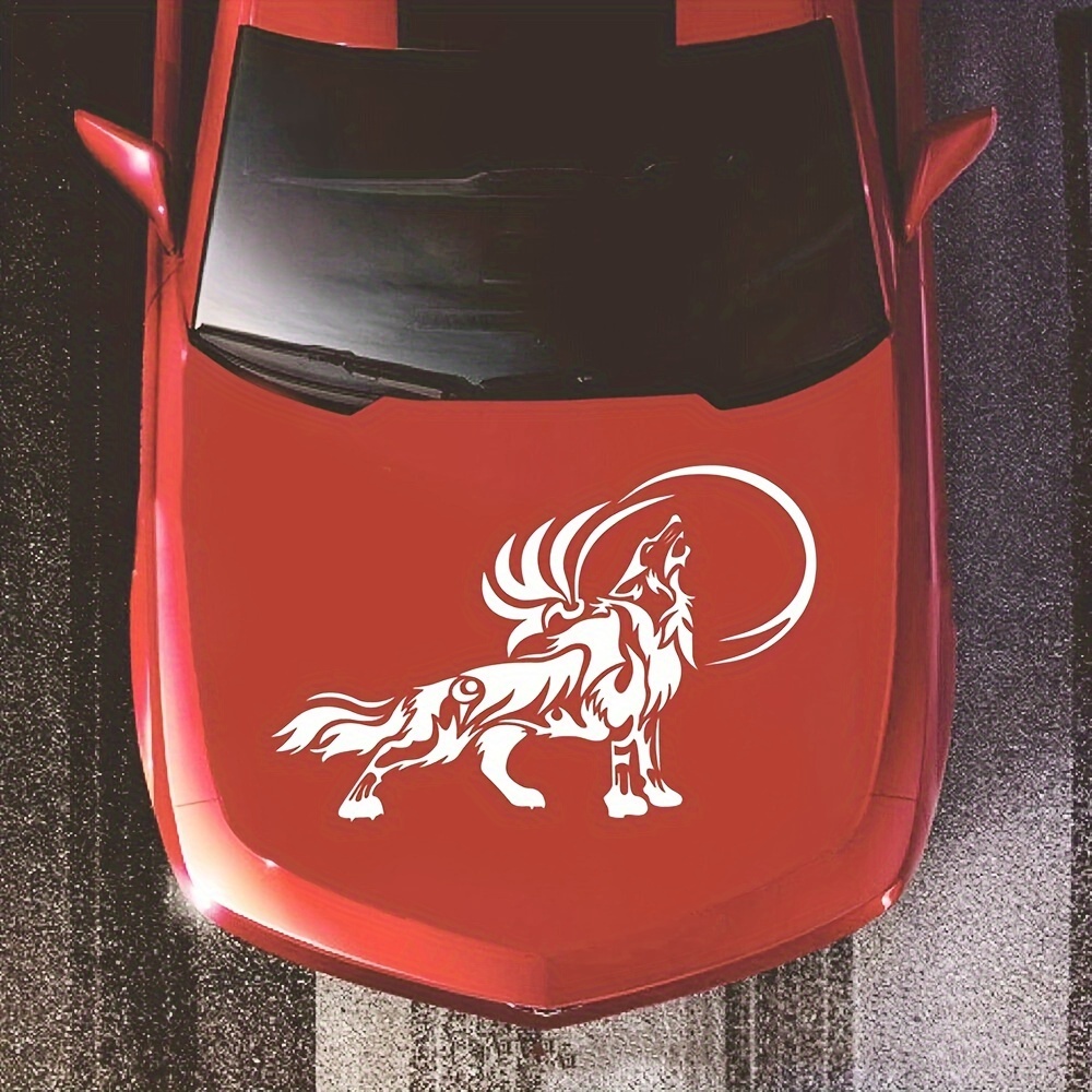 Large Animal Wolf Car Truck Sticker Decal Hood Side Body - Temu Australia
